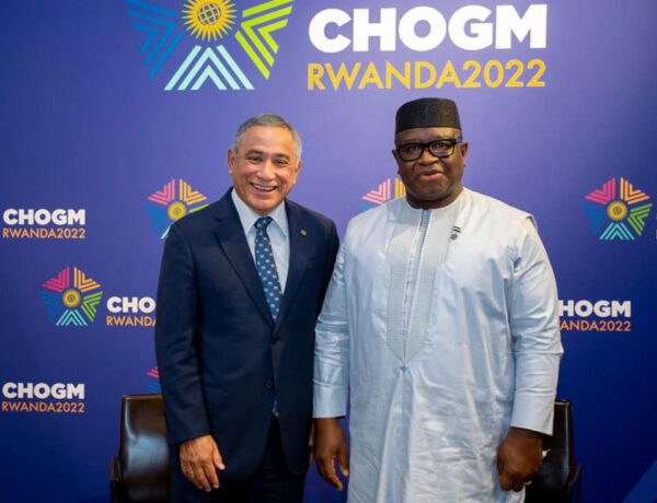 At CHOGM 2022 Prime Minister Hon. John Briceño Met With President H.E ...